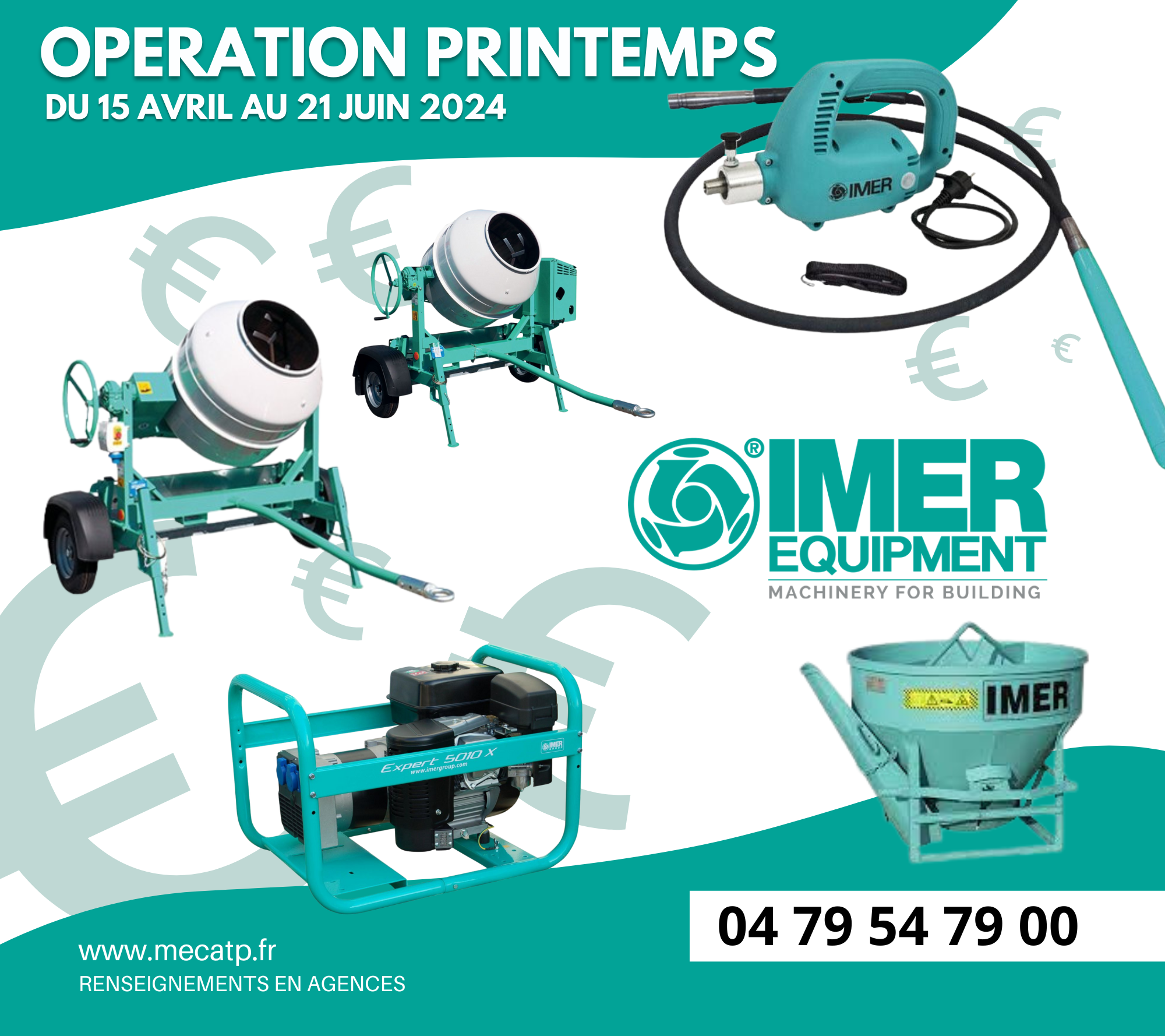 PROMOTION IMER - Meca TP • Vente, location et réparation de matériel BTP