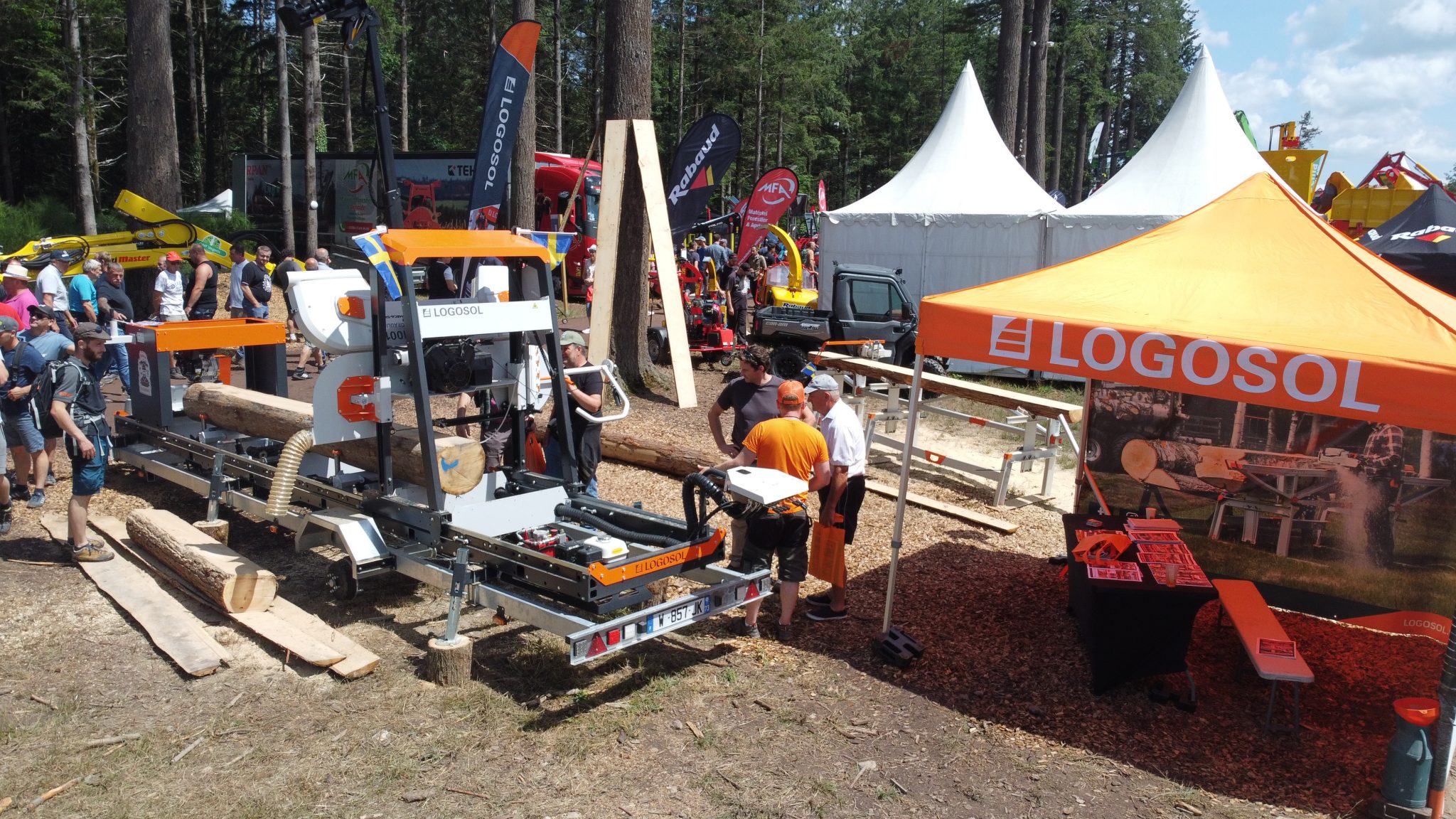 LOGOSOL au Semnoz ! - Meca TP • Vente, location et réparation de matériel BTP